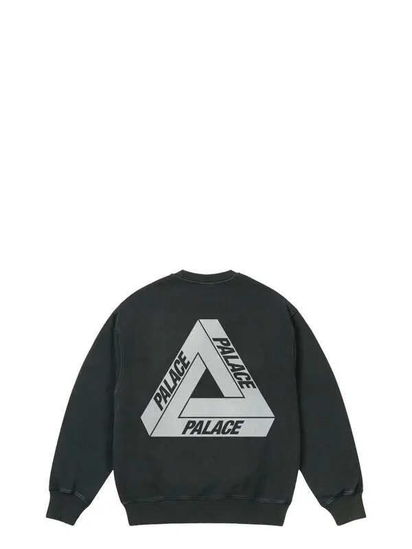 PALACE Pigment Tri Crew - Black