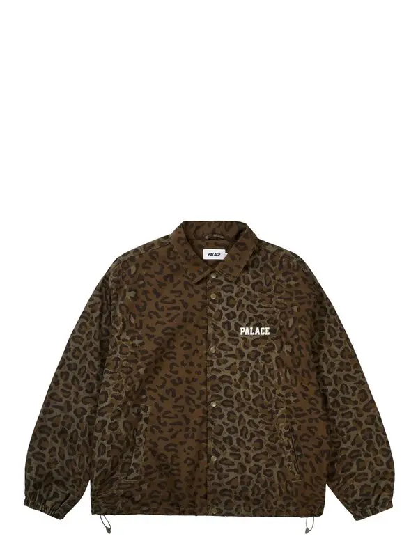 PALACE Uni Coach Jacket Animal Print - Cheetah