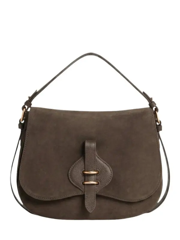 COCCINELLE Panelled Leather Tote Bag - Brown