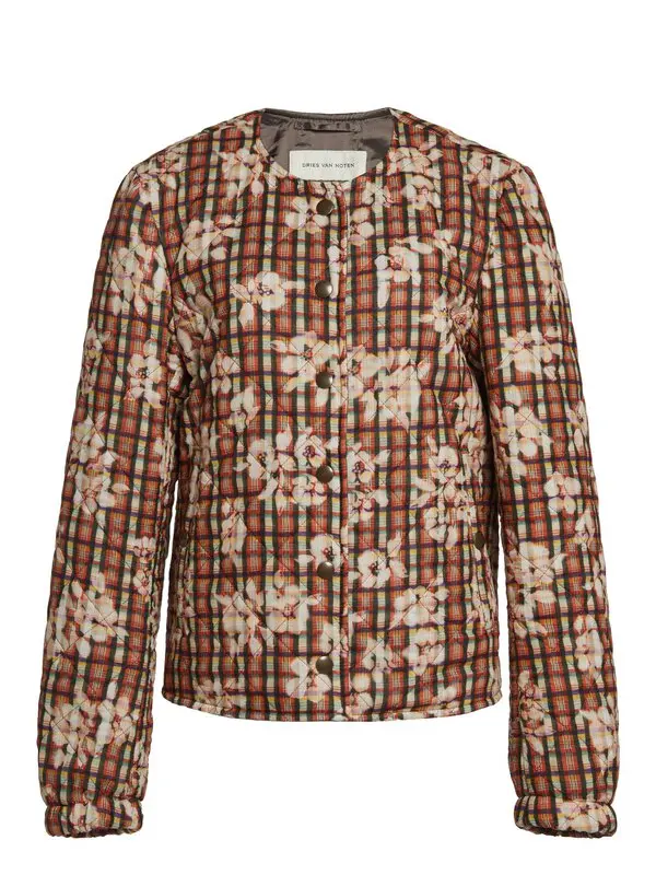 Dries Van Noten Vitsa Quilted Jacket - Multi