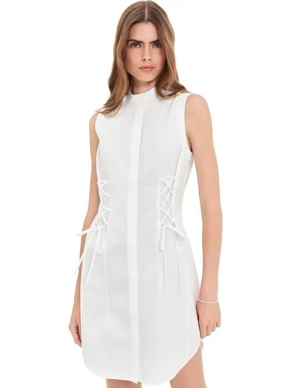HEVRON Thea Dress - Cloud