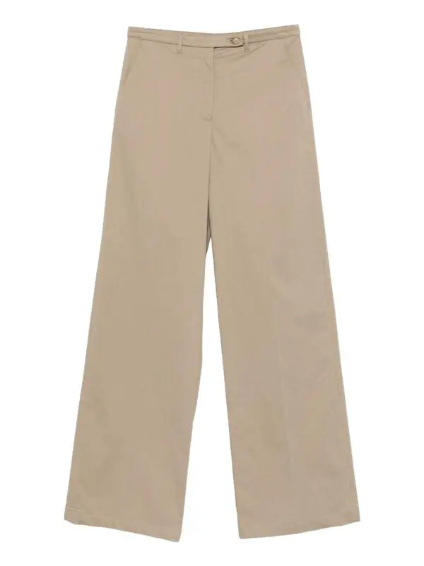 Emporio Armani Cotton Trousers - Camel