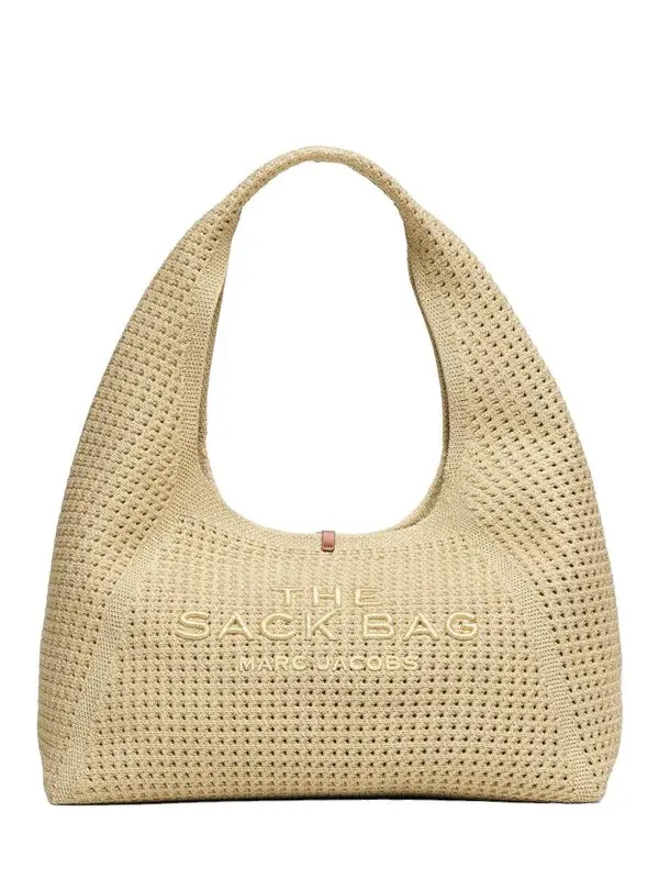 Marc Jacobs Sack Crochet Handbag - Beige