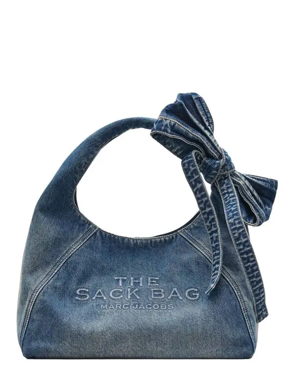 Marc Jacobs The Sack Denim Handbag - Navy