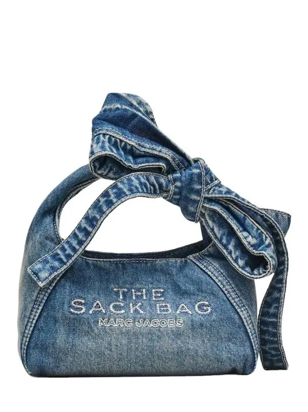 Marc Jacobs The Mini Sack Denim Handbag - Navy