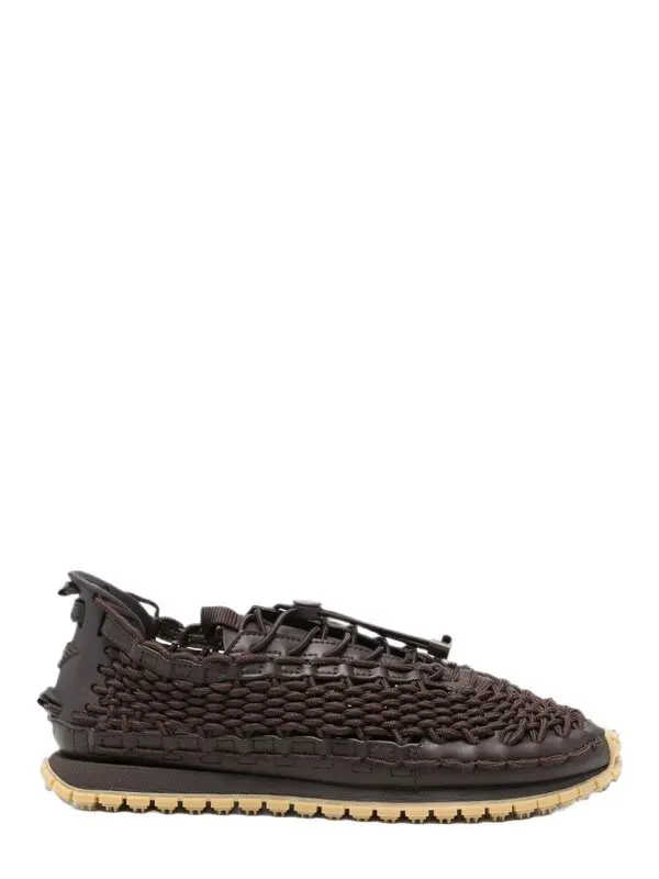 Emporio Armani Knitted Sneakers - Black