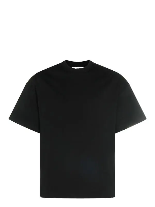 JIL SANDER Cotton T-shirt - Black