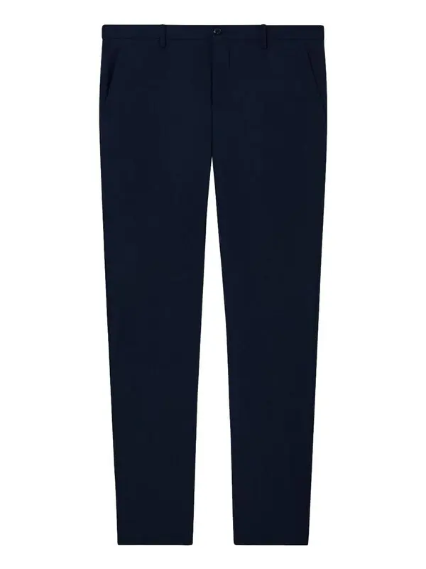 Giorgio Armani Virgin Wool Trousers - Navy