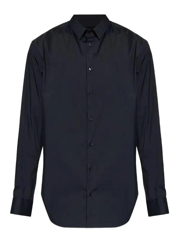Giorgio Armani Cotton Shirt - Navy