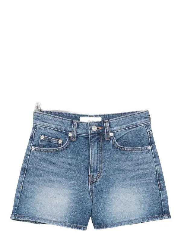 DUNST Denim Mini Shorts - Navy