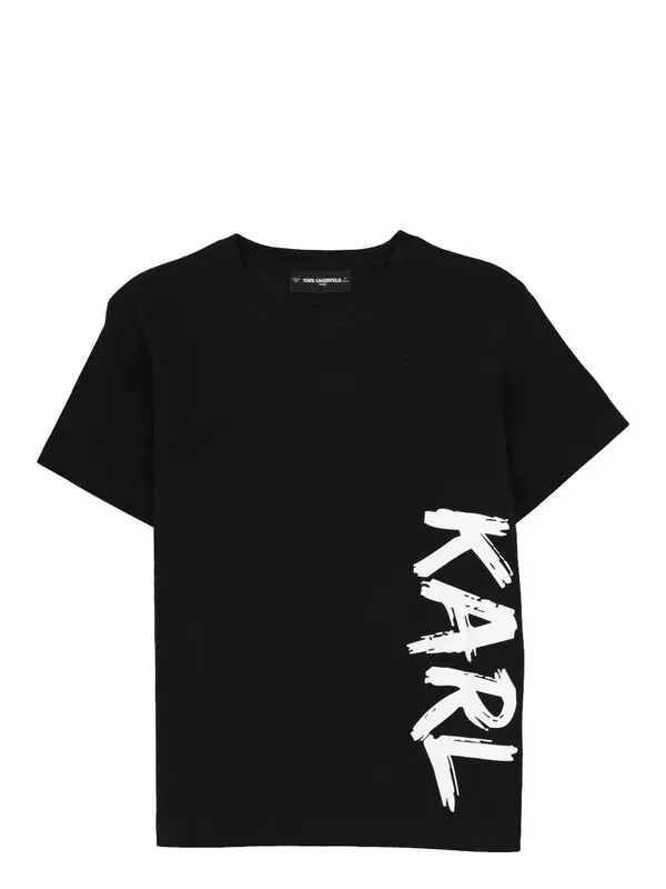 Karl Lagerfeld Logo T-shirt - Black