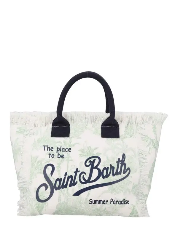 MC2 SAINT BARTH Medium Canvas Tote Bag - Multicolour