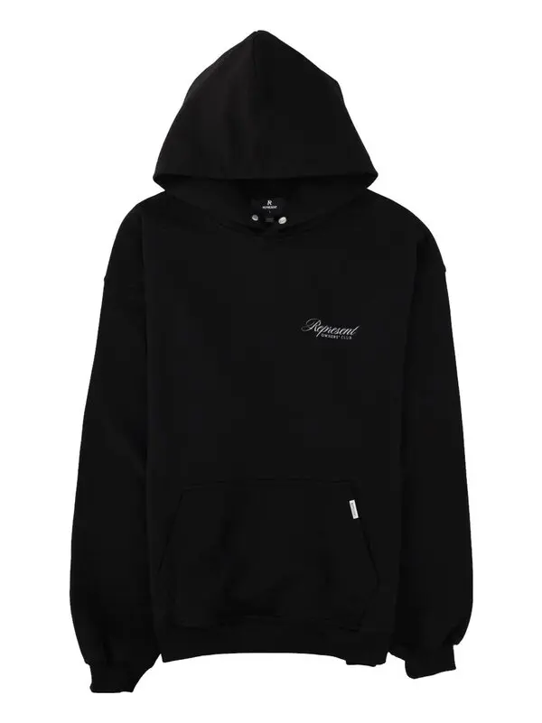 REPRESENT Felpa Con Cappuccio Hoodie - Black