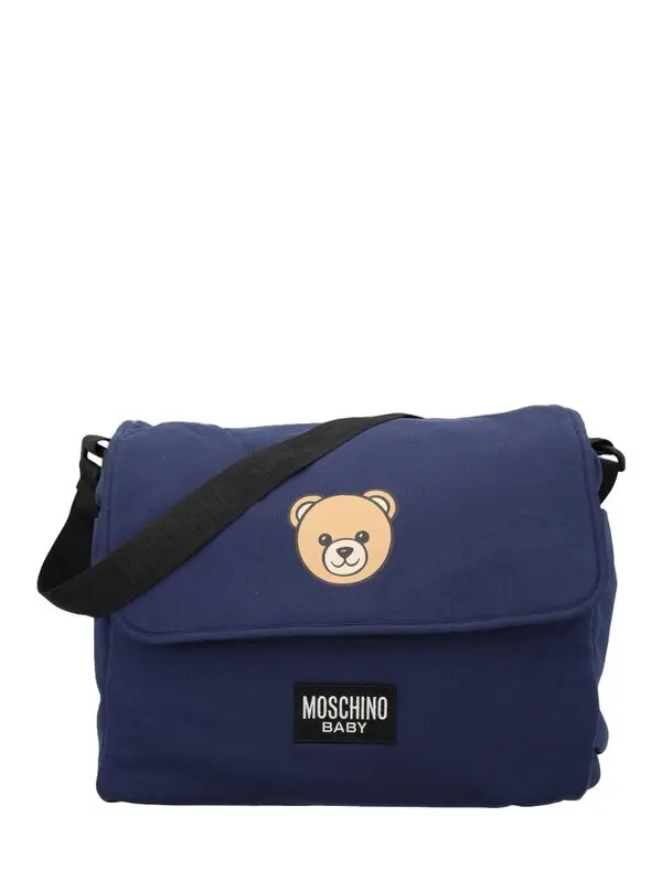 Moschino Changing Bag With Mat - Blue