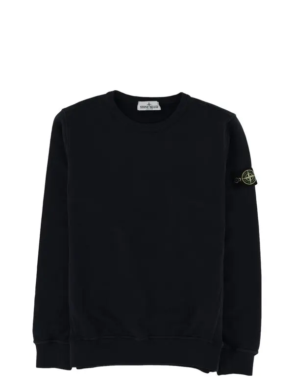Stone Island Logo Patch Crewneck Sweatshirt - Multicolour