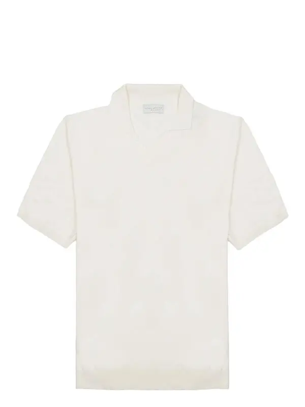LUIGI GENTILE Polo 'capri - Ivory