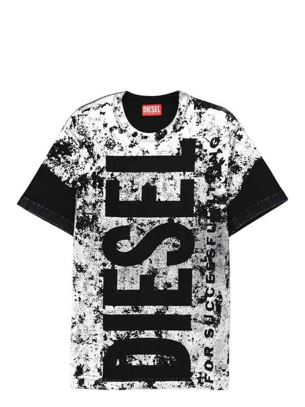 DIESEL® For Successful Living" Graphic T-shirt - Multicolour
