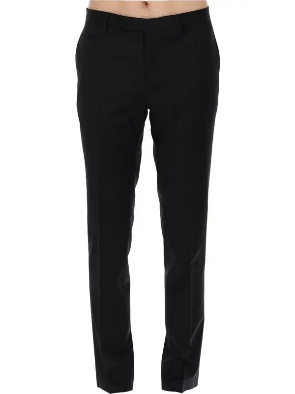 Brian Dales Wool Trousers - Black