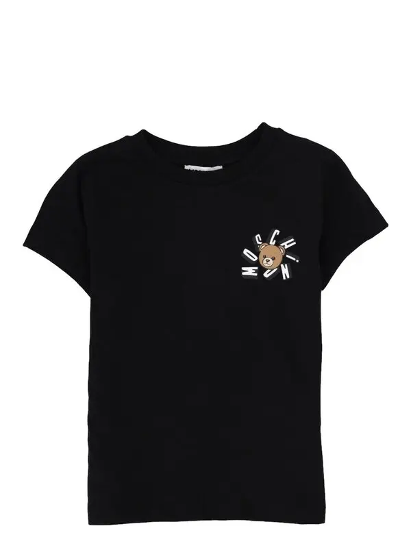 Moschino Detail T-shirt - Black