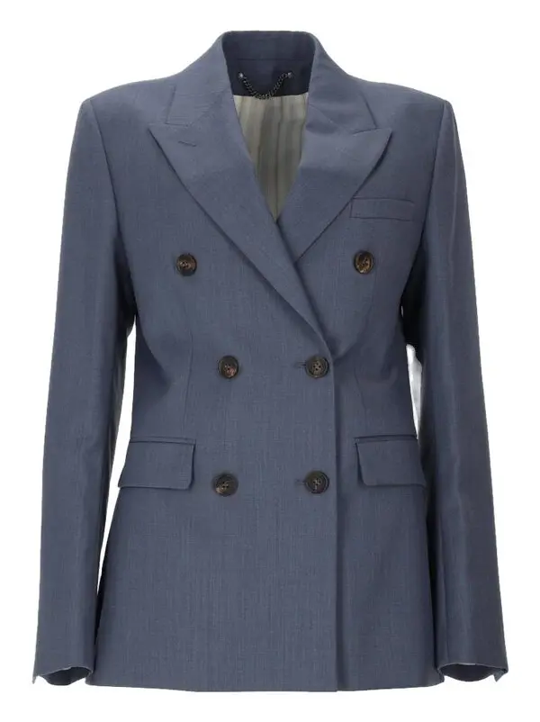 GOLDEN GOOSE Double Breasted Blazer - Multicolour