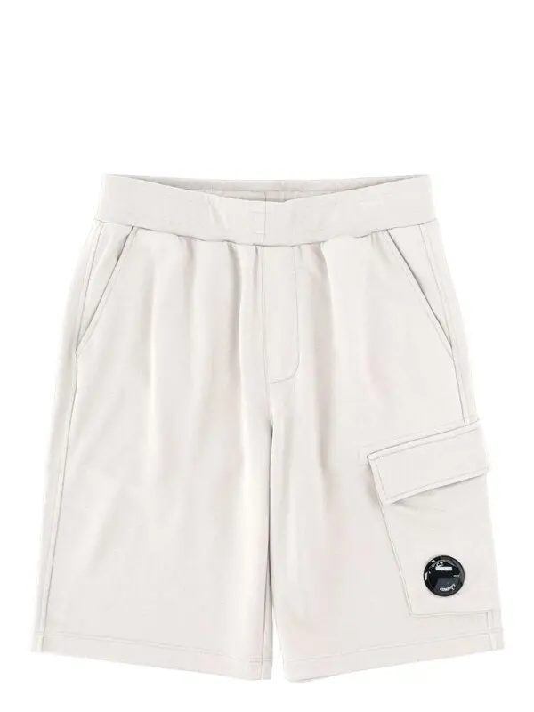 C.P. COMPANY Cotton Cargo Shorts - Grey