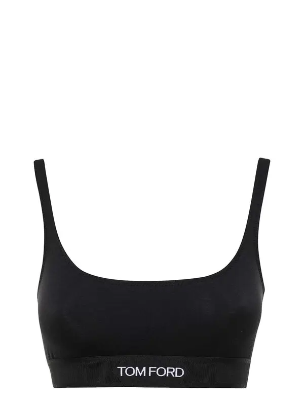 TOM FORD Bralette Modale Firmata - Black