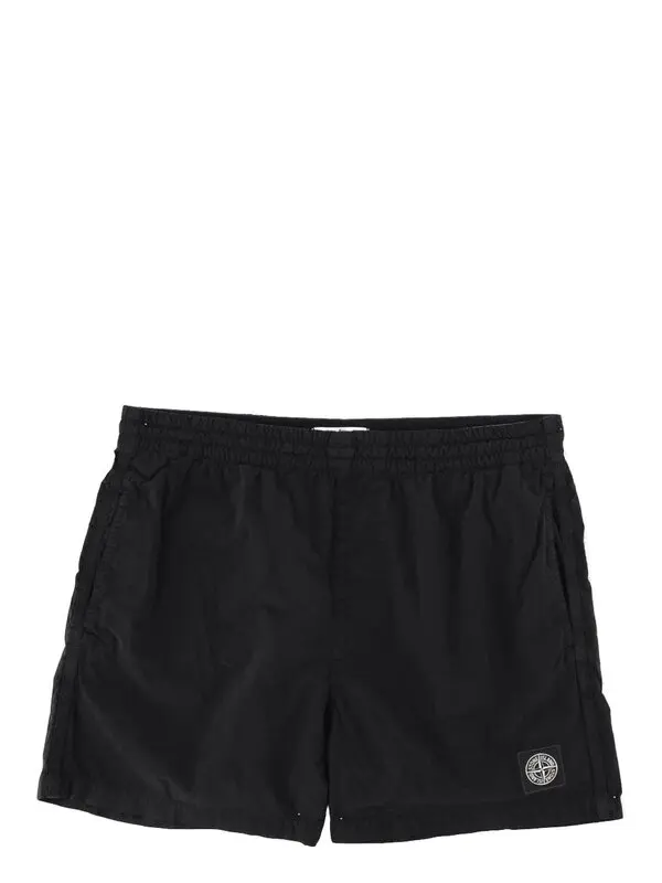 Stone Island Logo Detail Swim Shorts - Multicolour