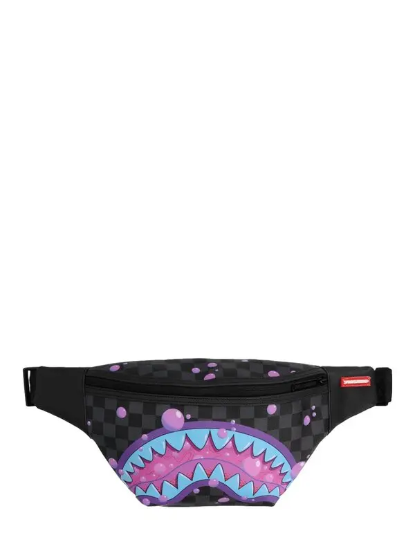 SPRAYGROUND Purple Slime Takeover Savvy Crossbody - Multicolour
