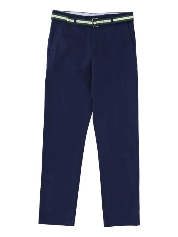 Polo Ralph Lauren Tailored Trousers With Belt - Blue