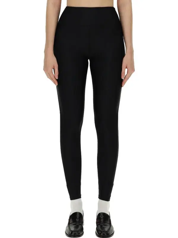 ROTATE BY BIRGER CHRISTENSEN Nylon Leggings - Black