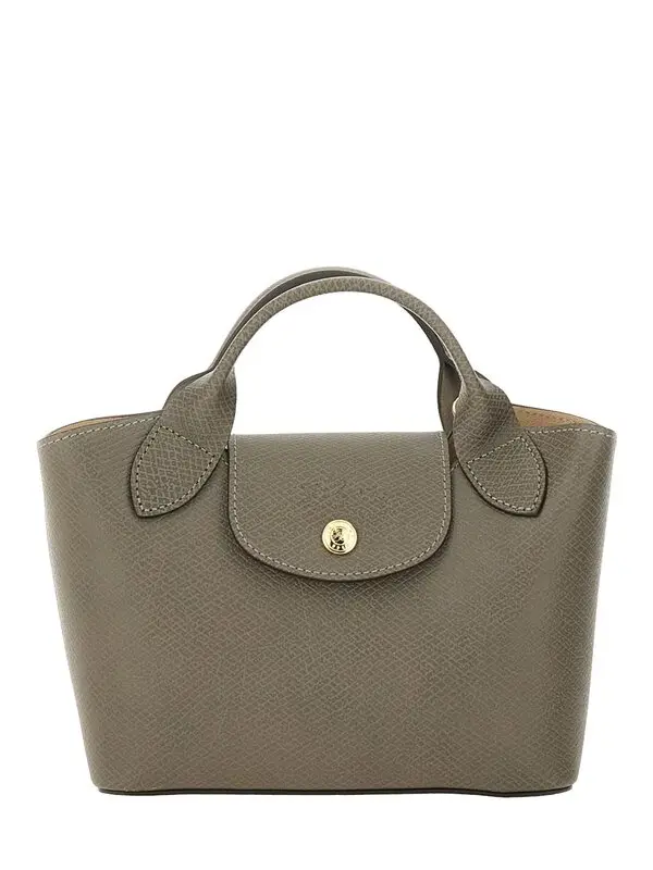 Longchamp Pure Xs Shopping Bag - Grey