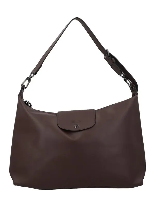 Longchamp Le Pliage Xl Xtra Hobo Bag - Dark Brown
