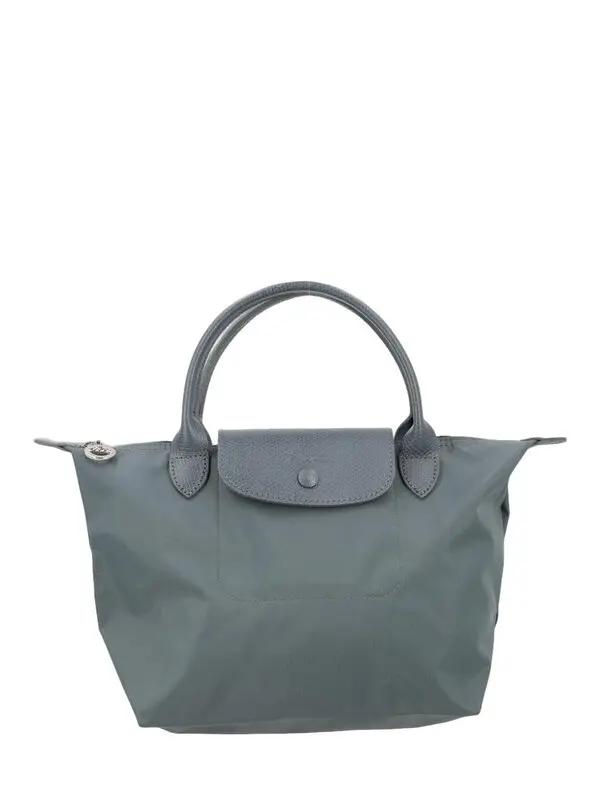 Longchamp Le Pliage Top Handle Bag - Grey
