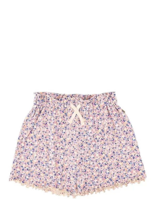 WHEAT Ina Printed Shorts With Bow Detail - Pink