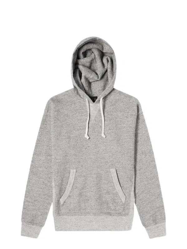 Ralph Lauren Logo Drawstring Hoodie - Gray