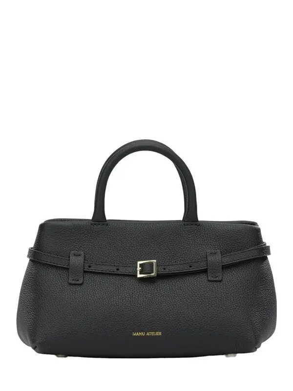 Manu Atelier Le Cambon 25 Top Handle Bag - Black