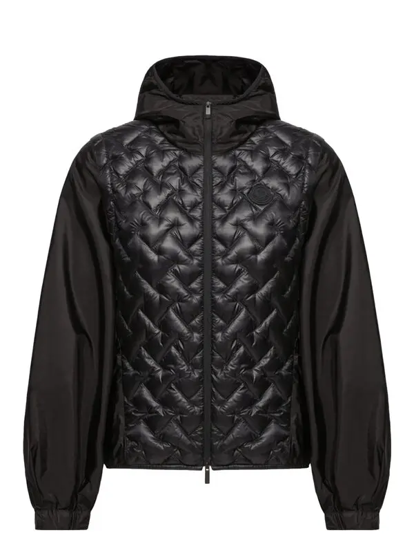 Moncler Mirage Packable 2-in-1 Short Down Jacket - Black