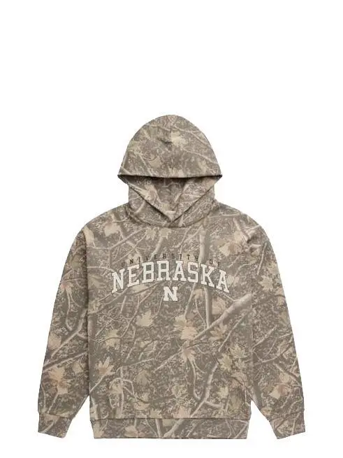 USCAPE APPAREL Nebraska Huskers Camouflage Fleece Hoodie - Camo