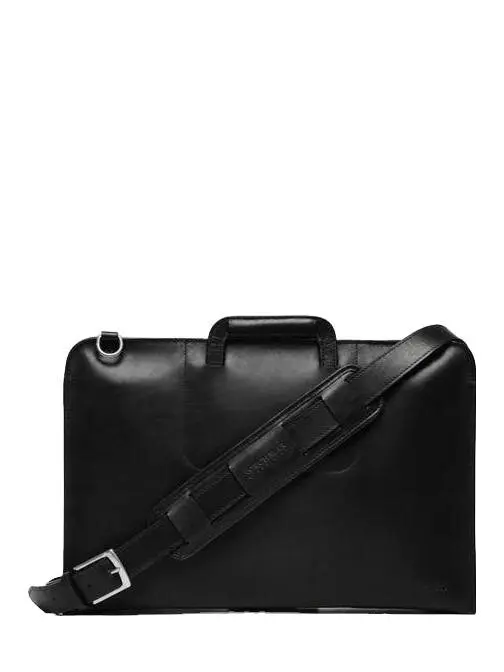 KORCHMAR Jackson Leather Briefcase - Black