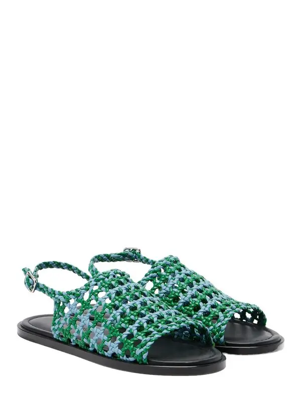 JW Anderson Woven Sandals - Blue