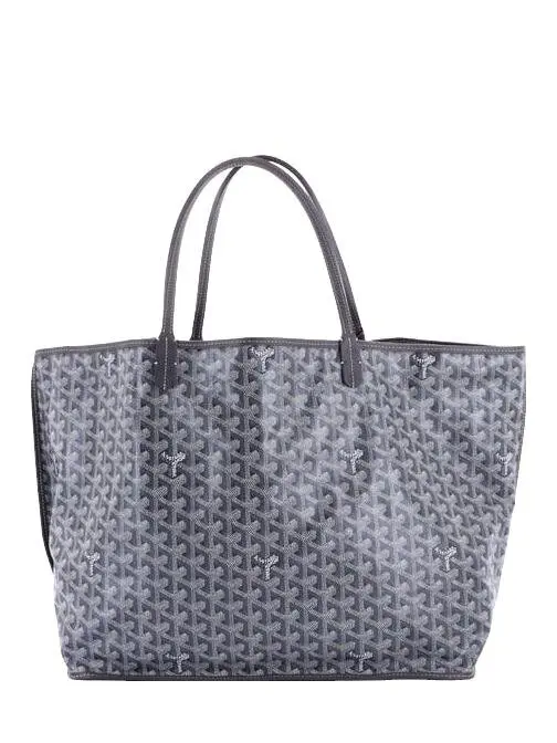 Goyard Anjou Reversible Tote Coated Canvas Gm - Grey