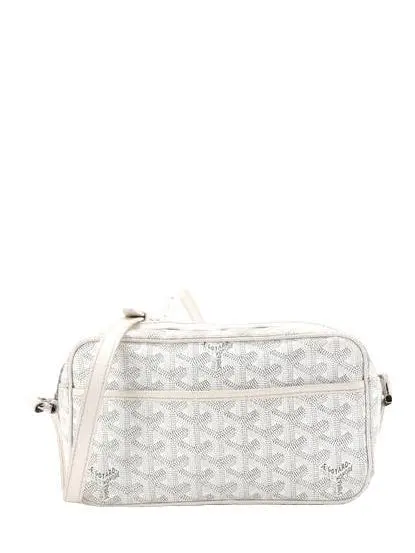 Goyard Cap Vert Bag Coated Canvas - White