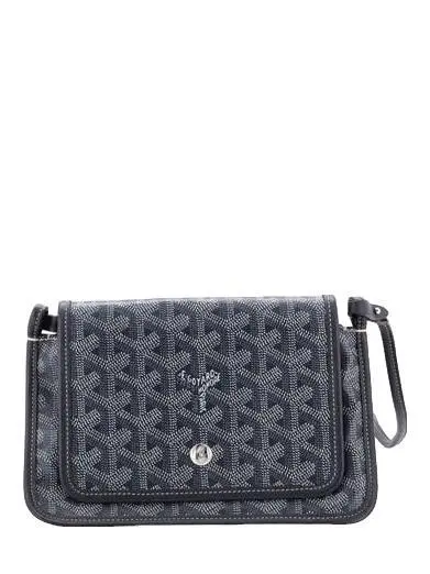 Goyard Plumet Clutch Wallet Coated Canvas - Grey