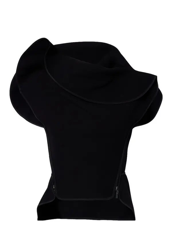Maticevski Ruffled Top - Black