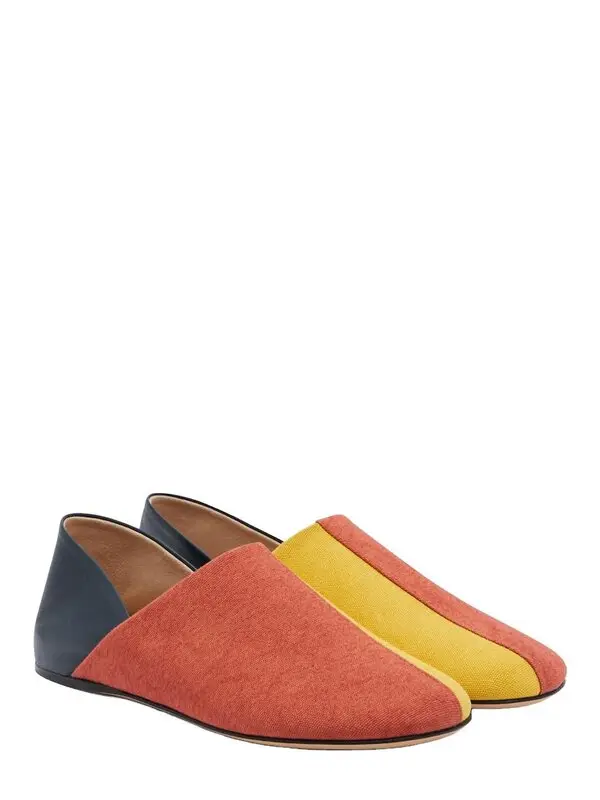 JW Anderson Paneled Slip-on Shoes - Multicoloured