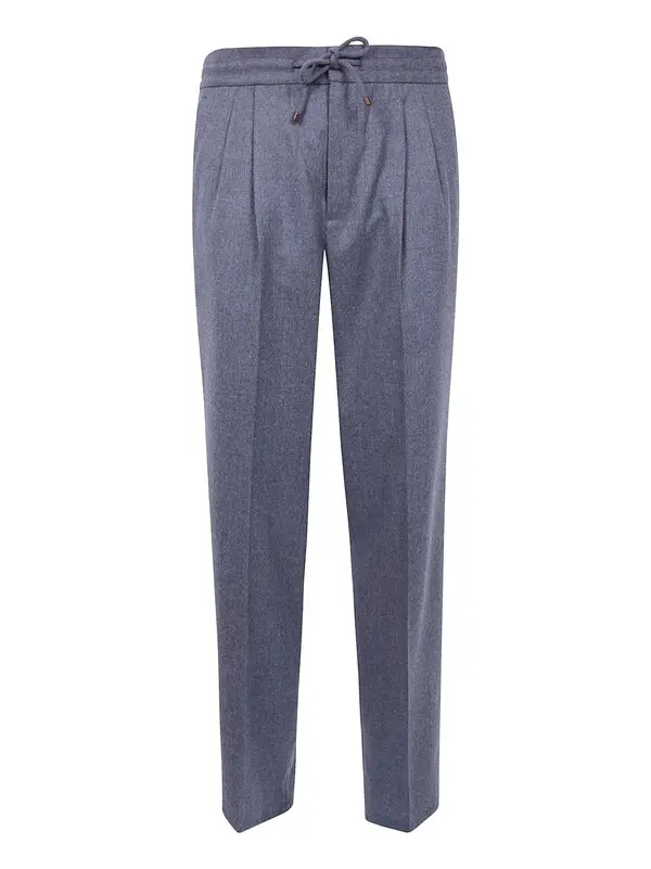 Brunello Cucinelli Wool Pants - Gray