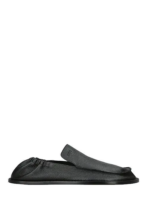 Loewe Flex Leather Loafers - Black