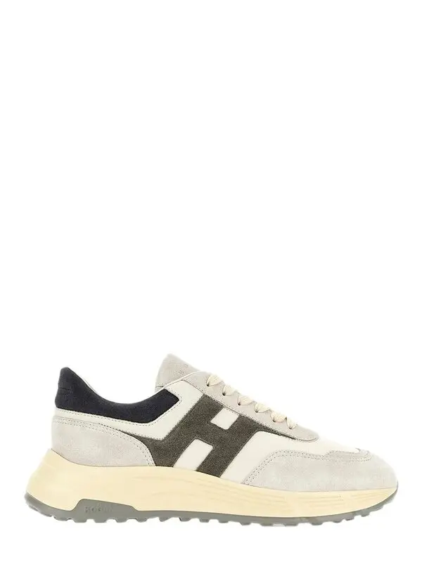 Hogan Hyperlight Suede And Nappa Leather Sneakers - Multi