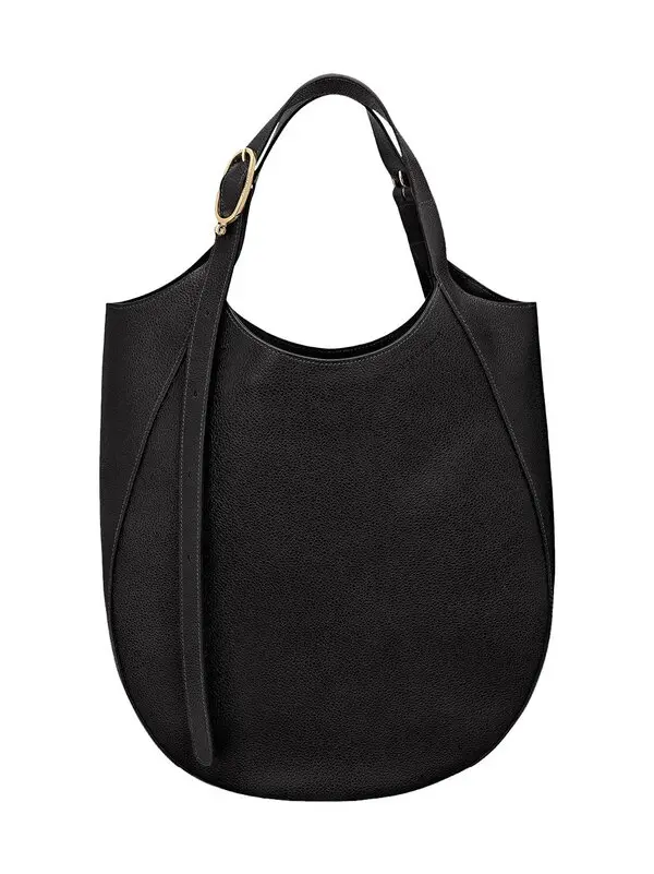 Longchamp Le Foulonné Shopping Bag Xl - Black