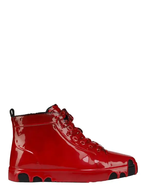 CHRISTIAN LOUBOUTIN Molten Louis High-top Sneakers - Black